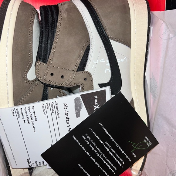 Jordan | Shoes | Receipt Authenticatednew Air Jordan High Ogtravis ...